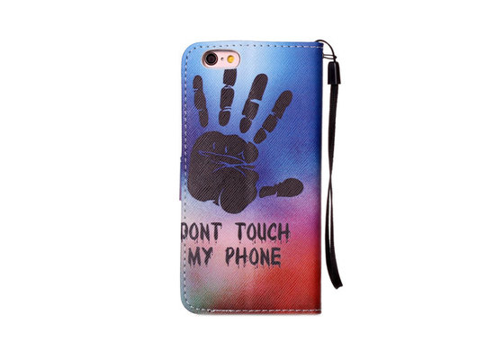 Movie Image Dustproof Iphone 7 Case , Pu Material Smash Proof Phone Case