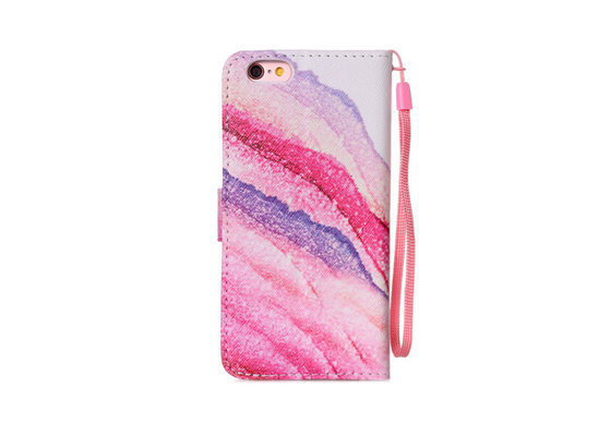 Multi Function Scratch Resistant Phone Case Dustproof Lightweight Pink Color