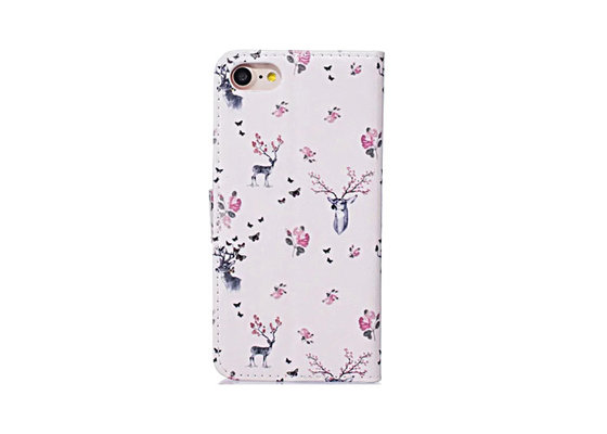 Floral Cell Protective Phone Cases Anti - Skid Smooth Surface Easy Installation
