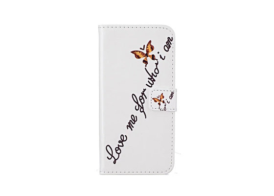 Free Style White Letter Phone Case Customized Logo Scratch Resistance