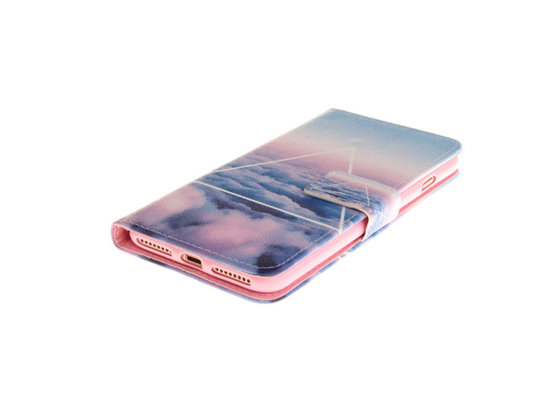 Protective Printed IPhone 8 Plus Phone Case Stylish Sunset Sky Pattern