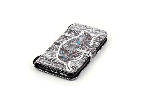 Samsung Galaxy Protective Phone Cases Mixed Color Fashion Design Memory Plume Pattern