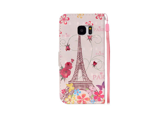 Puppy Love Samsung Galaxy Protective Case , Pink Color Samsung Phone Wallet