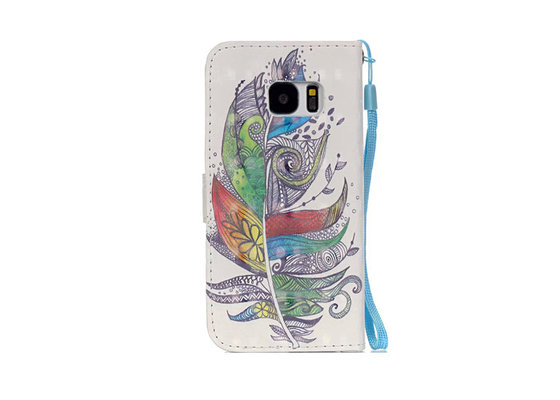 Colorful Leaves Samsung Galaxy Phone Cases Mixed Color Elegant Appearance