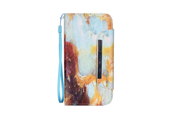 Image Customized Samsung S8 Phone Case , Anti Shatter Samsung S8 Wallet Case