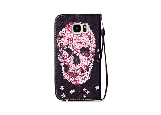 Puzzle Skull Galaxy S7 Protective Case Mixed Color Scratch - Resistant