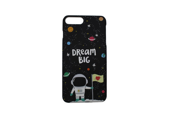 Space Traveler Black Iphone 7 Cover Case Protective Accurate Hole Design