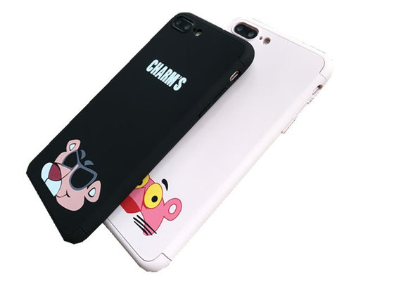 Custom Pc Phone Case Matting Surface Pink For iPhone 6s / 7s / 8s