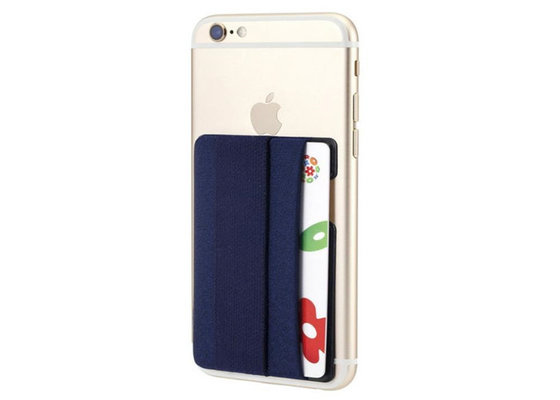 Several Colors Cell Phone Wallet Case Lycra Credit Card Holder For All Smartphone