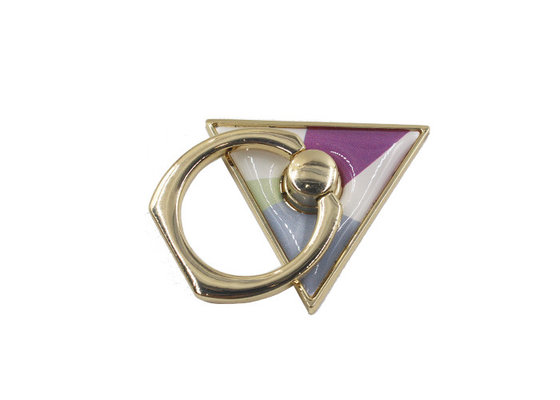 Triangle Design Smartphone Finger Holder For Promotion Gifts , Mobile Phone Finger Holder