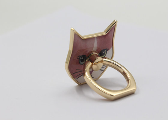 Lovely Car Mobile Finger Ring Stand Holder With Personalized Design