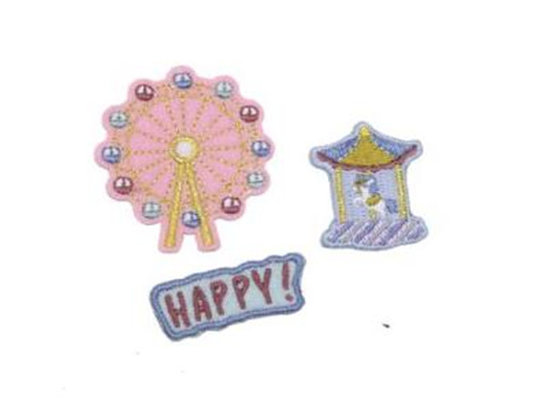 Embroidered Sew Applique Fabric Badge DIY Mobile Phone Accessories Cute Patches
