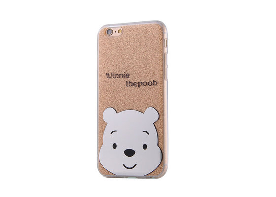 Little Bear 4 Colors Summer Protective Phone Cases With glitter powder Designer