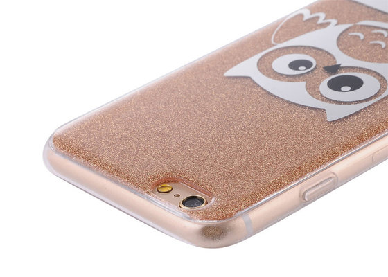 Little Bear 4 Colors Summer Protective Phone Cases With glitter powder Designer