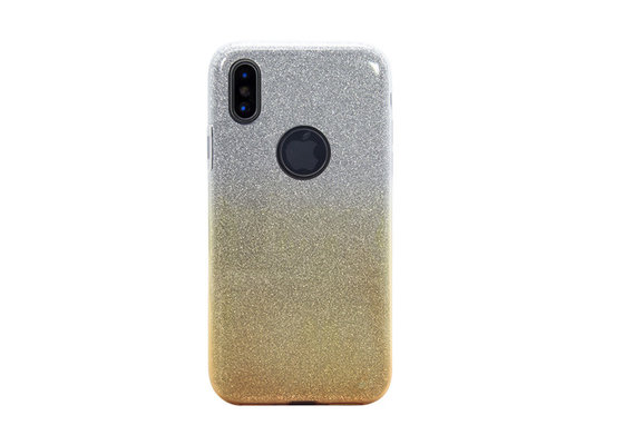 4 Colors Summer Protective Phone Cases With Glitter Powder / TPU / PC For Iphone