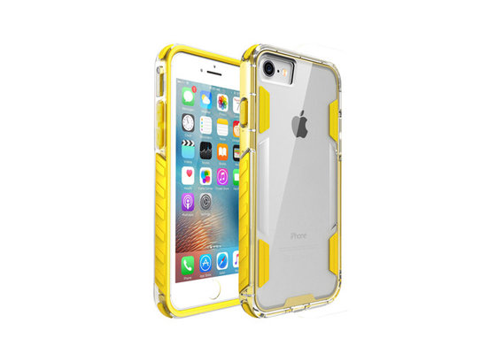 Simple And Comfortable TPU / PC iPhone 8 Plus Phone Case Smooth Surface Not Sticky