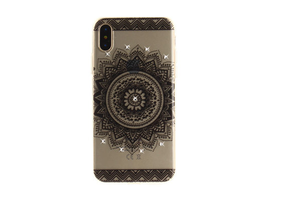 Diamond Design Custom Made Phone Cases With Painted Shell SGS