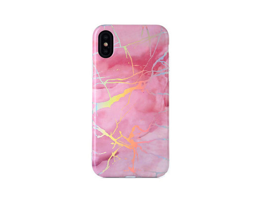 Marble Moblie Phone Protective Shell For Iphone X / Shock Proof Soft TPU Cover