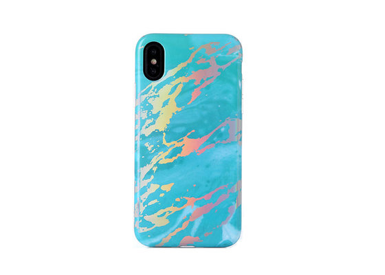 Marble Moblie Phone Protective Shell For Iphone X / Shock Proof Soft TPU Cover