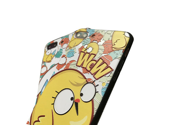 TPU PC Apple Cell Phone Cases With UV Printing Design For Smartphone Anti-scratches