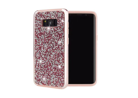 PC+TPU S9 plus Samsung Galaxy Phone Cases With Crystal Decoration Awesome Protective