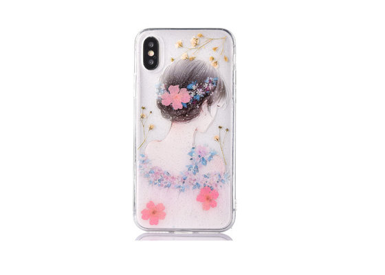 Shiny Protective Phone Cases Shell Thick TPU Edge Protection Screen For 6 Plus 7