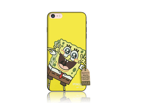 Green Blue Yellow Red Cartoon Printing TPU Apple Cell Phone Cases For Iphone 5 6 7 8