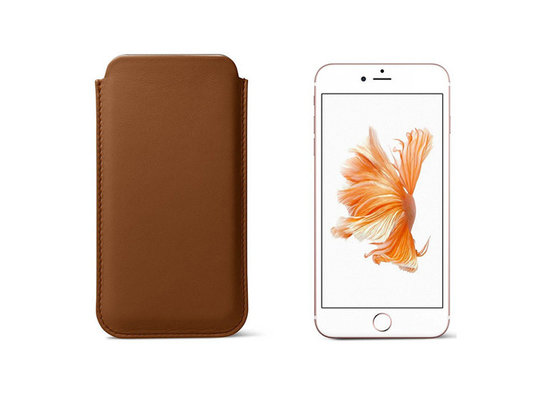 Smartphone Pu Leather Phone Case Sleeve Pouch Holster Felt Mobile Phone Case