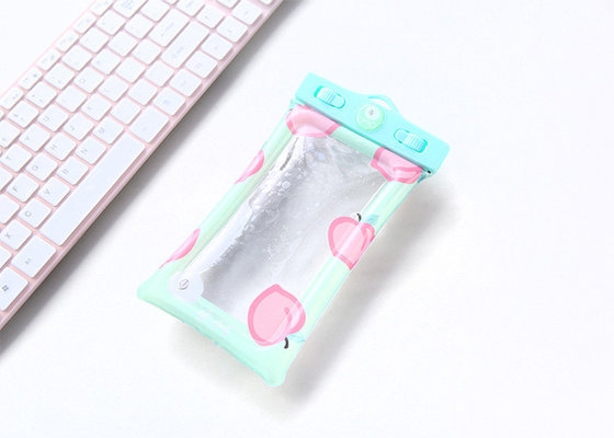 Fresh Style Mobile Phone Accessories PVC Transparent Waterproof Phone Bag For Swimming