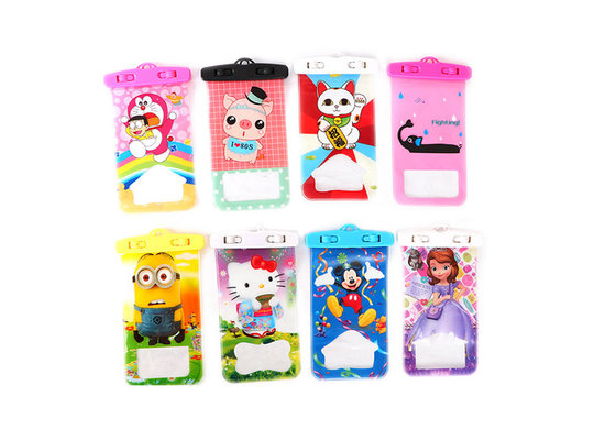 Customized Logo Phone Waterproof Case , PVC Waterproof Bag Waterproof Pouch