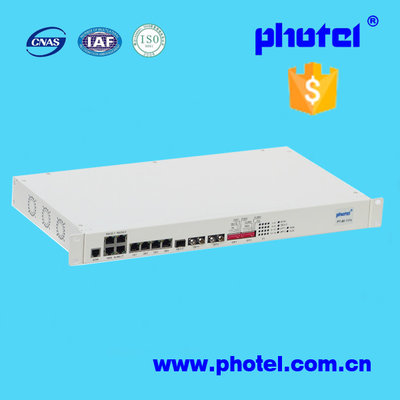 16E1+ 4GE + RS232 + NMS PDH Multiplexer fiber optical telecom equipment