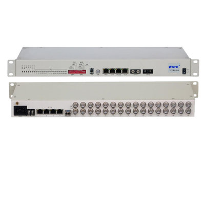 Photel  PDH multiplexer 16E1 PDH +4*10/100M Ethernet  over fiber