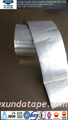 Self Adhesive Aluminium Foil Tape For Pipeline Anticorrosion and Waterproof