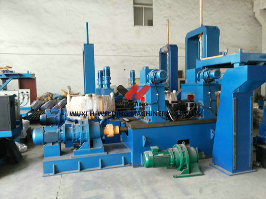 Adjustable Vertical End Face Milling Machine For Box / I Beam End Face Milling