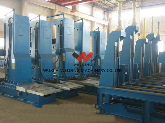 Adjustable Vertical End Face Milling Machine For Box / I Beam End Face Milling