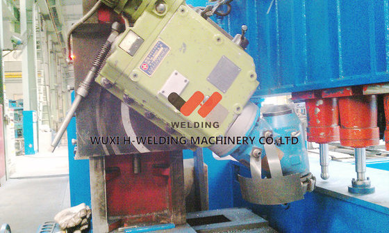 Gas Cylinder Powered Edge Steel Milling Machine 5m/min For Edge Milling And Beveling