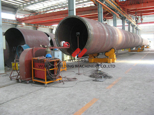 2500mm - 5000mm Dia. Wind Tower Production Line 60T For Power Station Construction