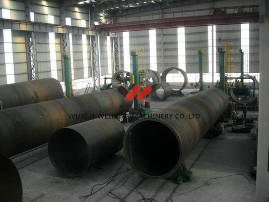 2500mm - 5000mm Dia Wind Tower Production Line 60T For Power Station Construction