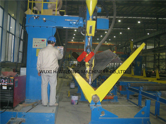 Column beam welding machine for H Beam Production Line , Cantilever / Column And Boom Welding Machine