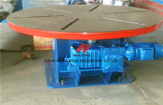 Welding Turning Table Pipe Welding Positioners For Heavy Duty Loading , Turning / Revolve Table