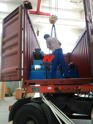 Self Adjustable Self Aligning Rotators 60Ton For Tank / Vessel longitudinal seam Welding