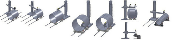 Welding Column and Boom With Motor Drive Manipulator Electrical Movable