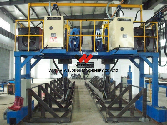 Gantry T / H Beam Production Line For 200mm - 1200mm Width Flange / Auto Welder