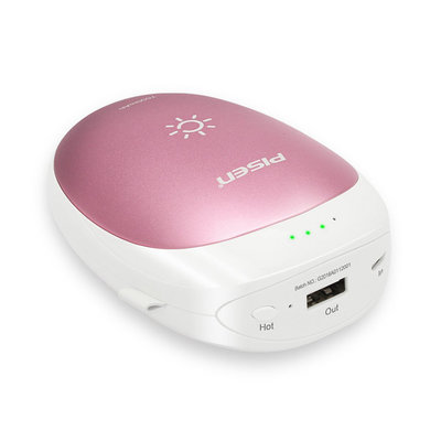 PISEN Red Dot Design Award CB CE RoHS Egg Hand Warmer Power Bank 7500mAh Portable Charger
