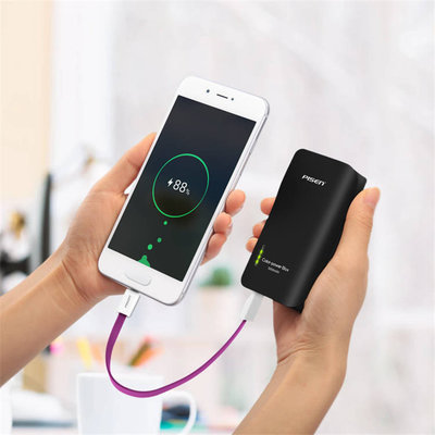 PISEN 0.02m Multicolor Mobile Phone Flat Micro USB Data Cable