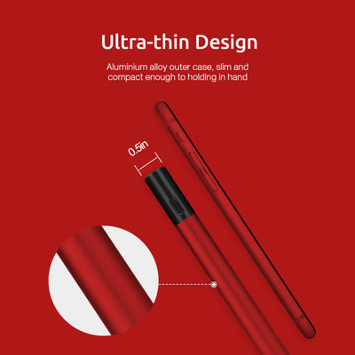 PISEN NEW LED Slim Fast Charging Polymer Battery Mobile Universal Power Bank 10000mAh Dual USB Output Portable Charger