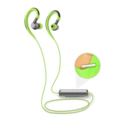PISEN Shock Proof Anti Drop Sweat Resistant Noise Cancelling Wireless Sport Bluetooth Earphone With Mic