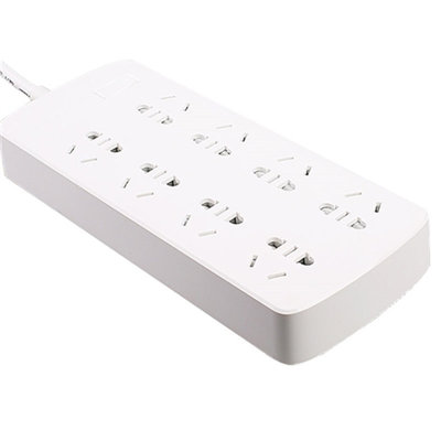 PISEN 1.8m 6ft Cable One Switch Child Protection 8 Outles Power Strip