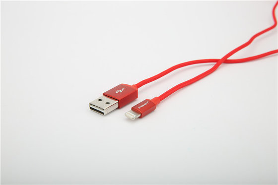 PISEN High Quality Multicolor Durable 1m 1.5m Double Sides Workable Nylon Braided Cable for iPhone iPad iPod