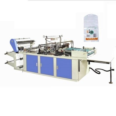 PVC shrink film Arc bottom, curve bottom shrink film bag making machine